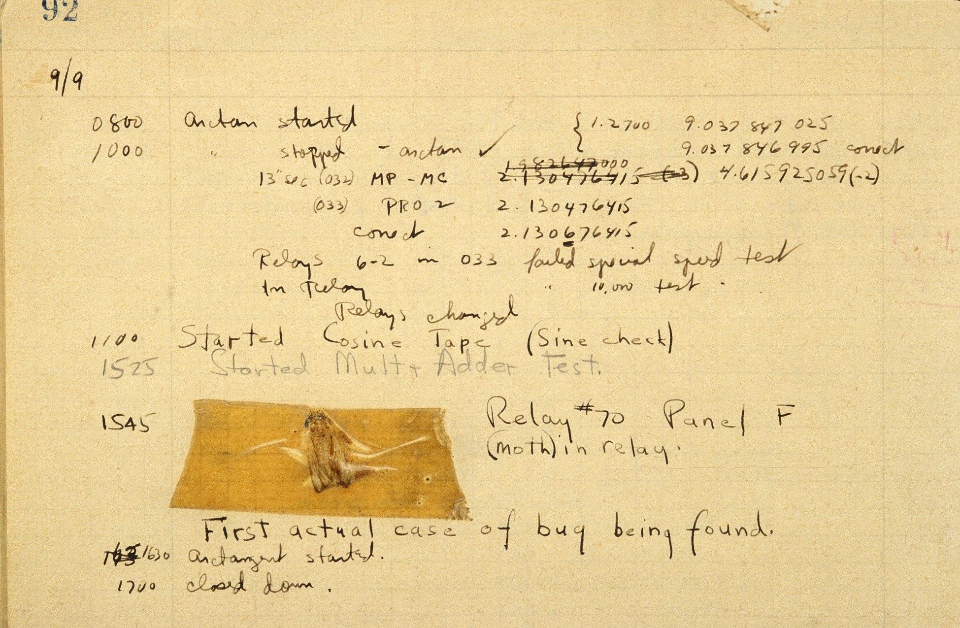 World's first computer bug | Dreamler